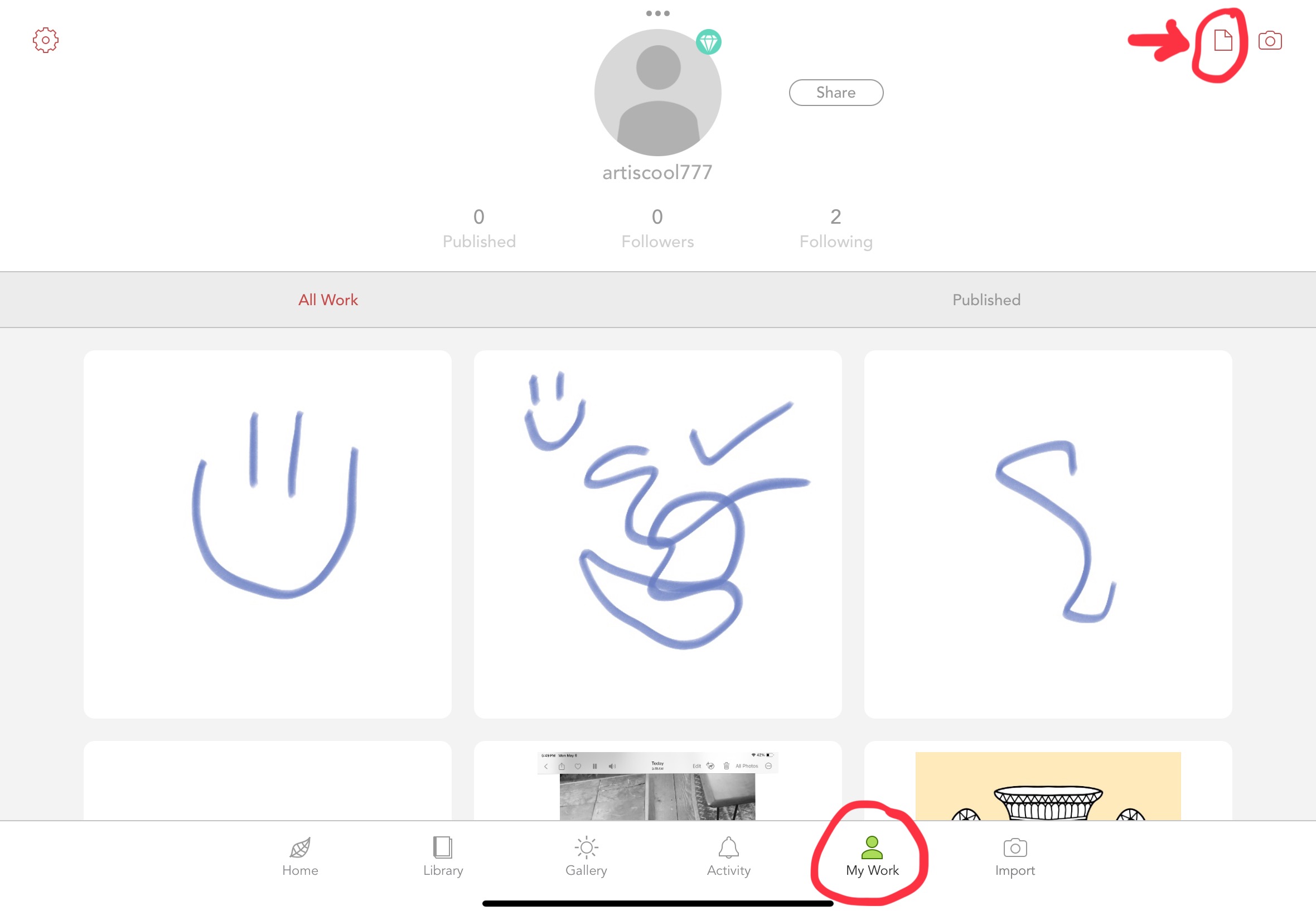 Colora en una página en blanco – Pixite Inc.